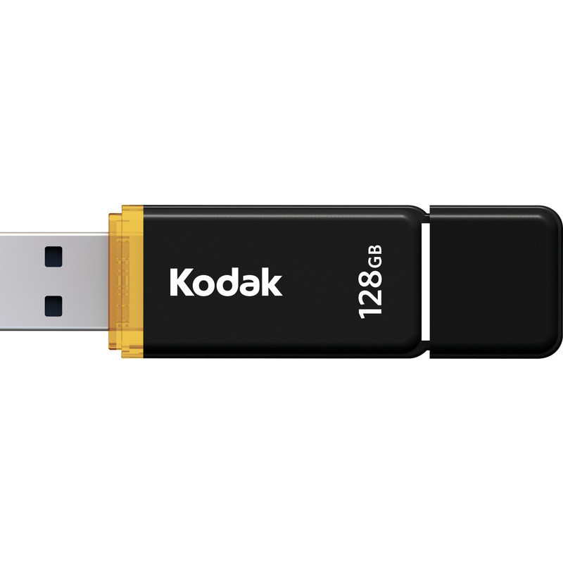 Clé USB 3.2 K103 128Go Noir/Jaune - KODAK - CLE_USB_128G