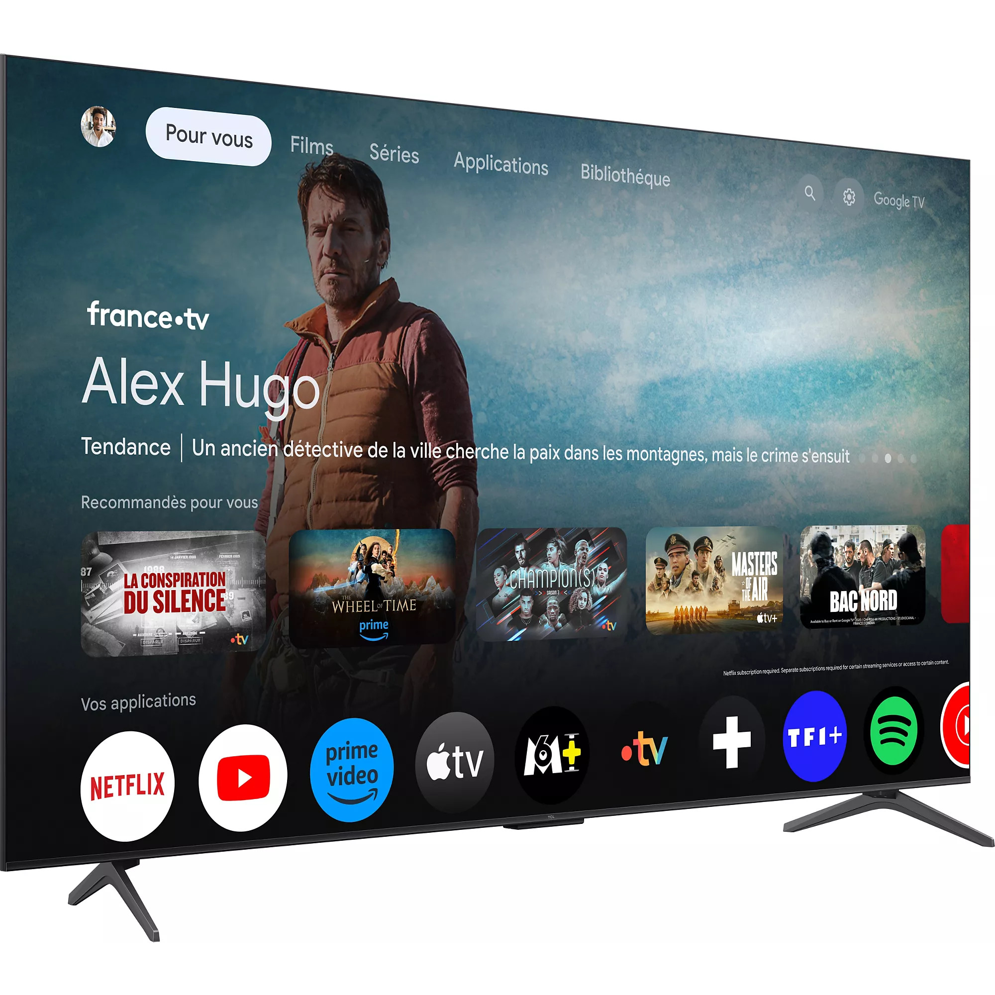TV - Mini LED - TCL - 139 cm - 4K - 144Hz - Smart TV - 55C69K