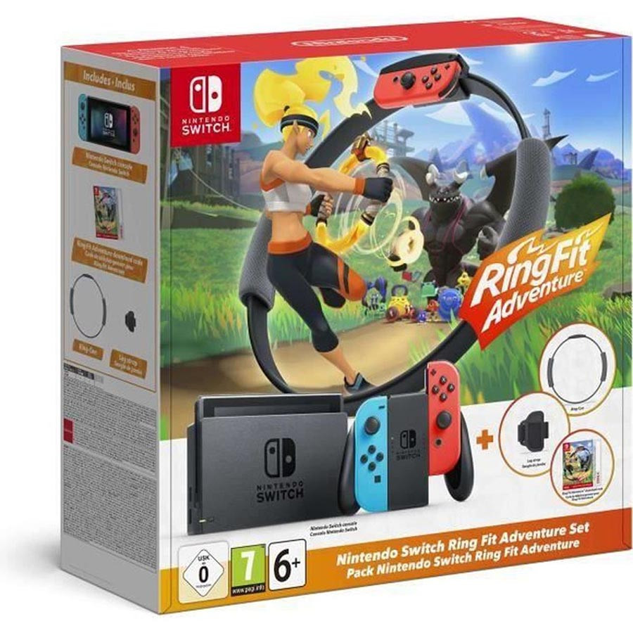 Console Nintendo Switch + Ring Fit Adventure - NINTENDO - 72461518468