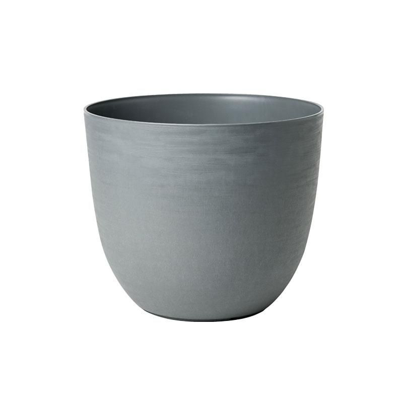 Pot rond Over Ø38cm Gris - TERAPLAST - TER-6038241