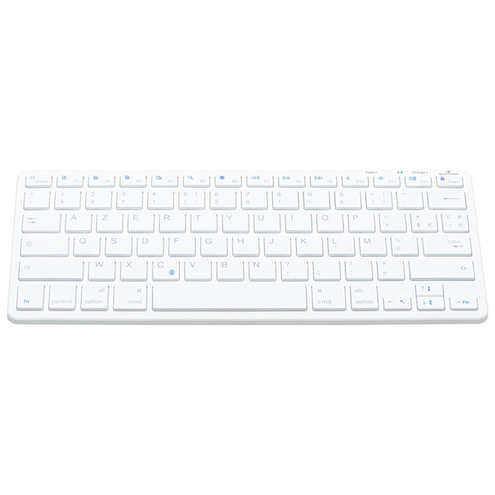 Clavier sans fil KB-Mini Mac R AZERTY Français Blanc - BLUESTORK - BS ...