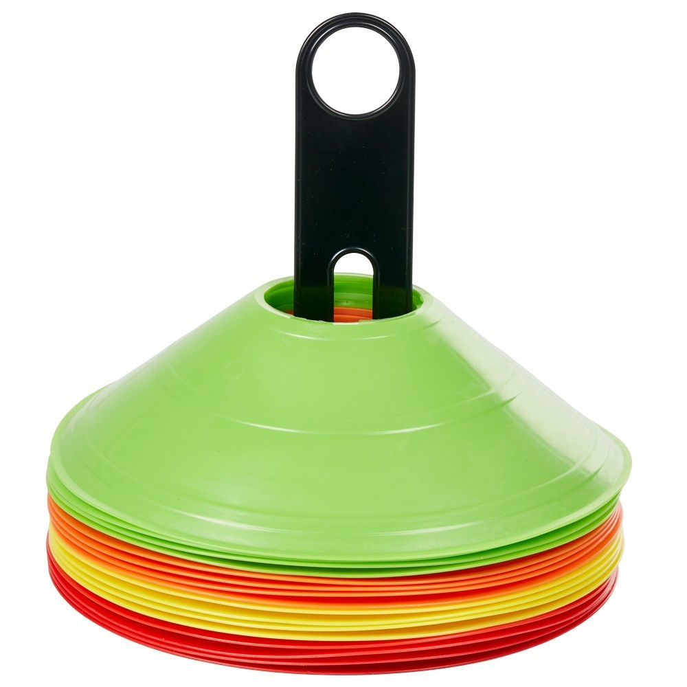 JEU SPORT ENFANT Plot avec support de rangement x 16